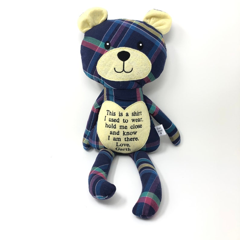 Custom Memory Bear in Loving Memory Teddy Bear Loss of - Etsy