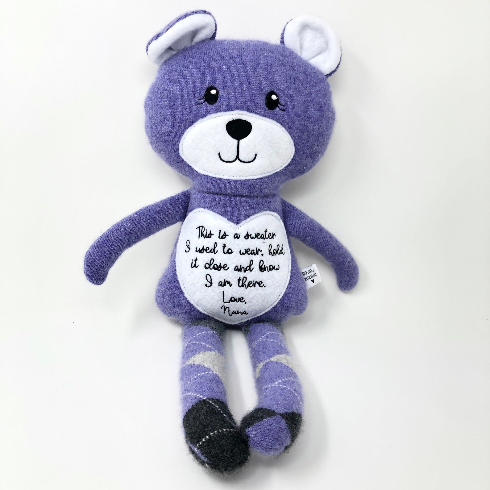 Memory Bear Keepsake Memorial Gift for Loss of Loved One - Etsy