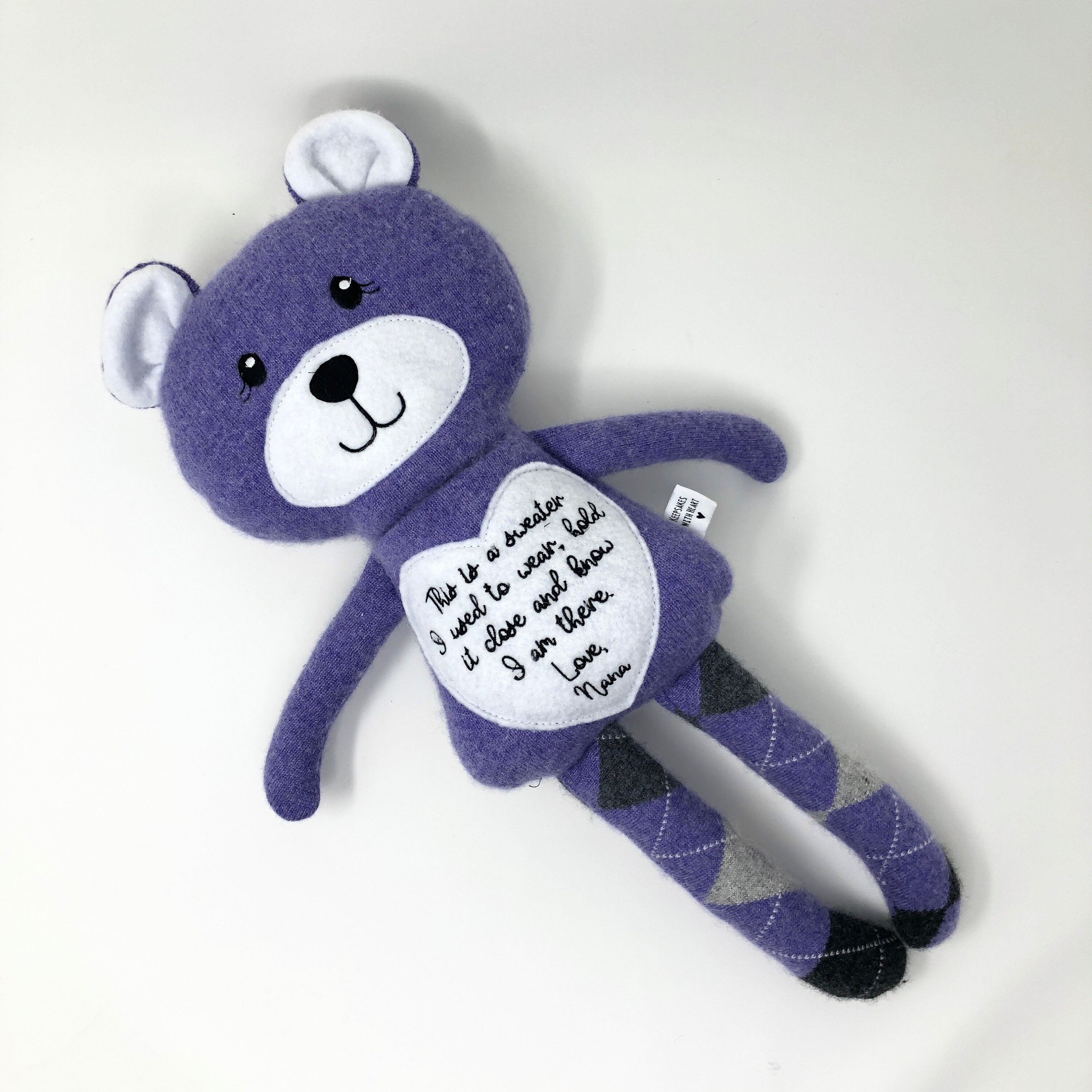 Memory Bear Keepsake Memorial Gift for Loss of Loved One - Etsy