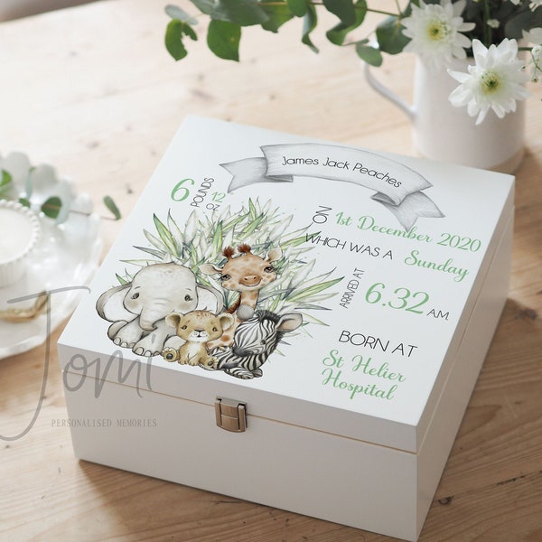 Baby Keepsake Box - Etsy