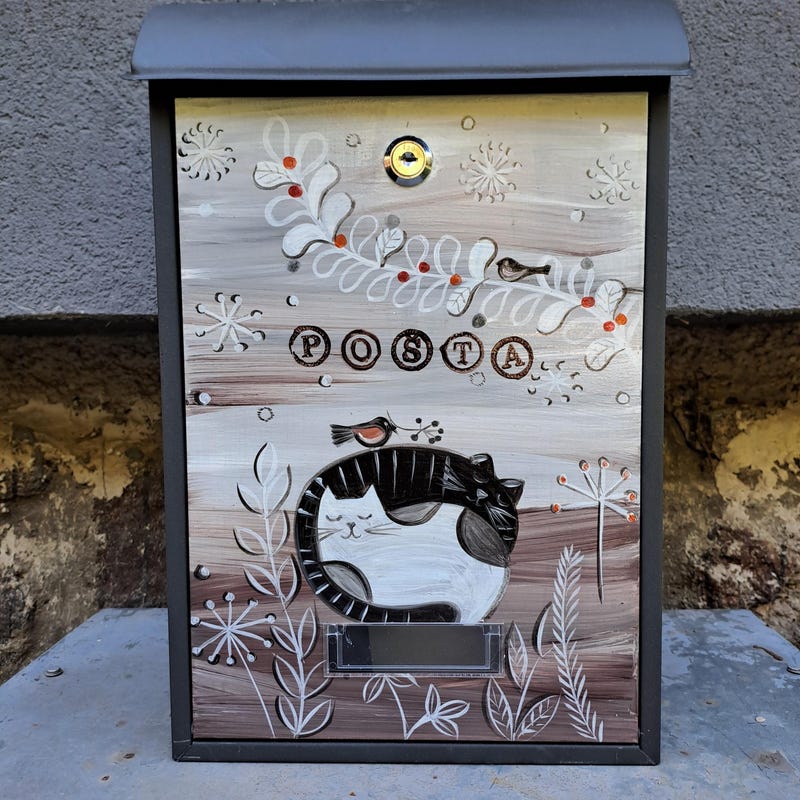 Cat Mailbox - Etsy