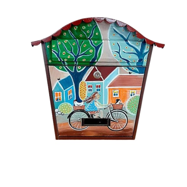 Bicycle Mailbox - Etsy