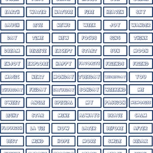 Printable Words for Journaling, Art, Scrapbooking - Etsy