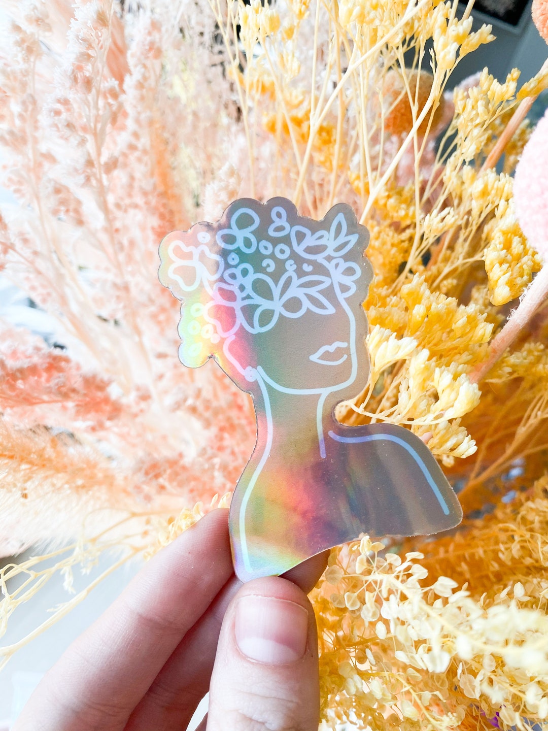 Flower Child Sticker Vinyl Sticker Laptop Sticker Flower - Etsy