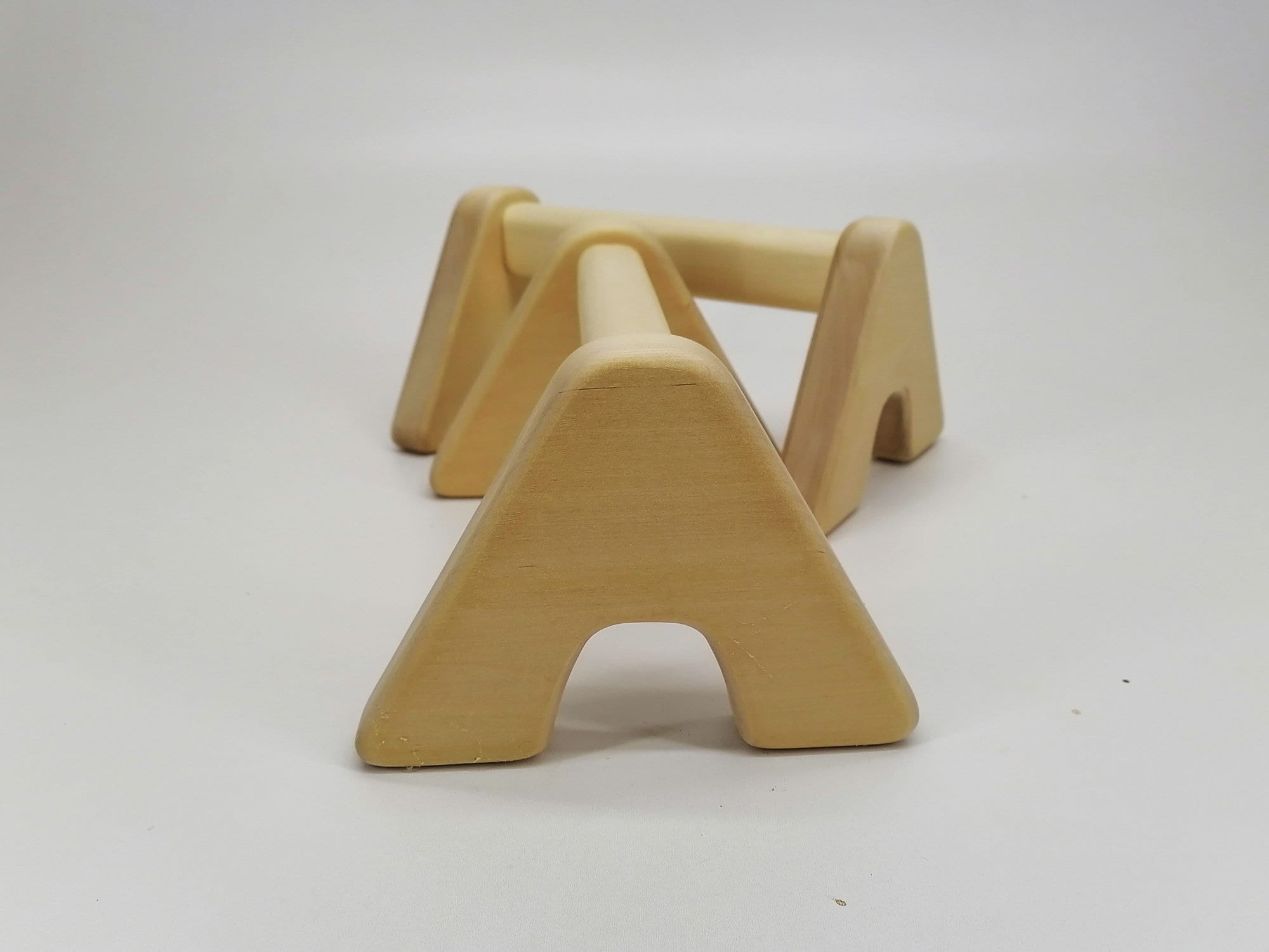 Eco Handstands Bar Gymnastics Press Wood Parallettes Push up Bars Yoga ...