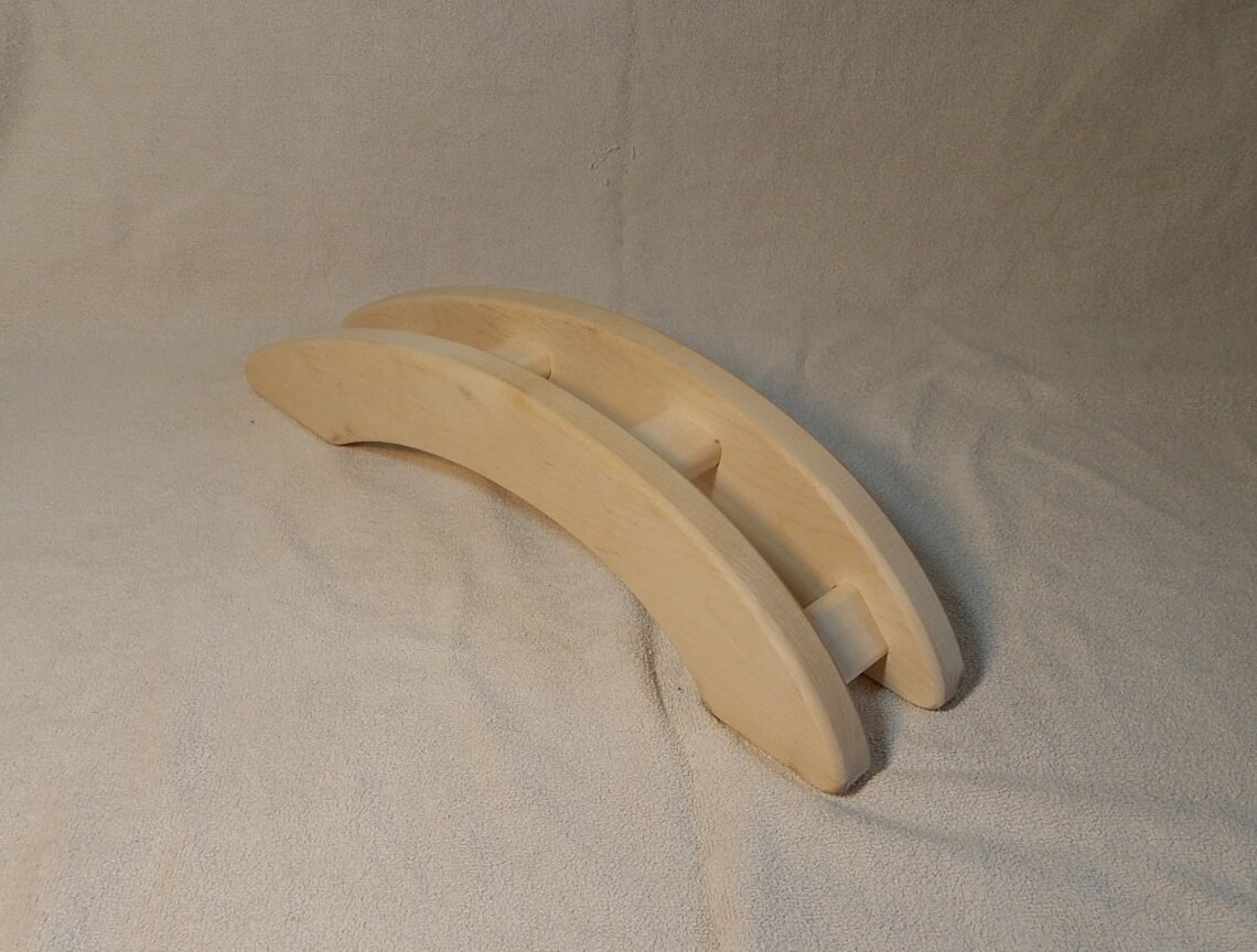 Yoga Stretcher Back Pain Disappears Eco Wooden Bench Trainer Massager ...