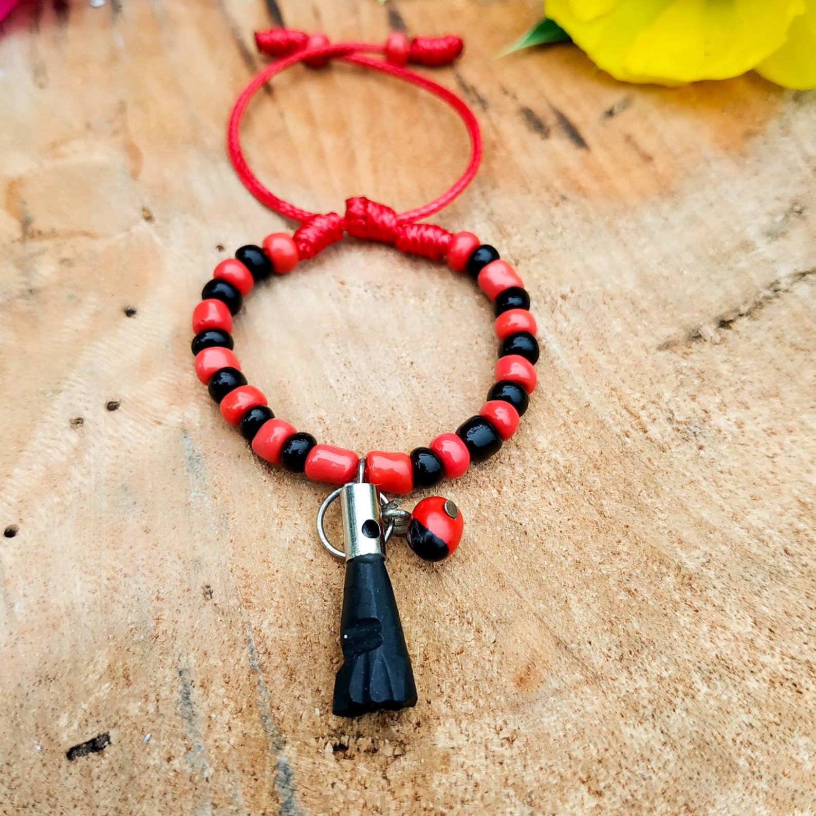 Pulsera de bebé Azabache negro jet joyería Azabache Para | Etsy