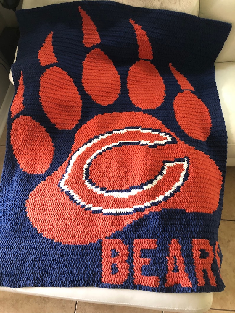 Chicago Bears Graphgan Graph - Etsy