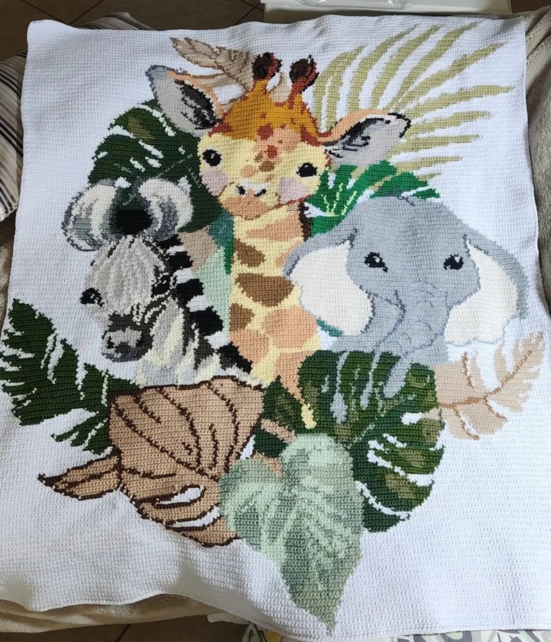 Safari Theme Baby Graphgan - Etsy