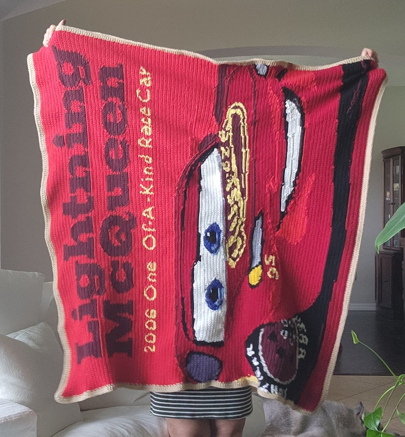 Lightning Mcqueen Graphgan Graph - Etsy