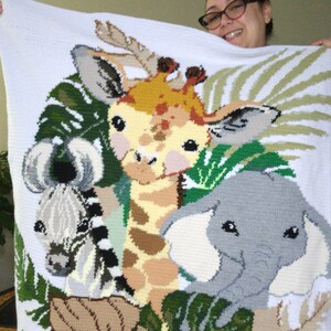 Safari Theme Baby Graphgan - Etsy
