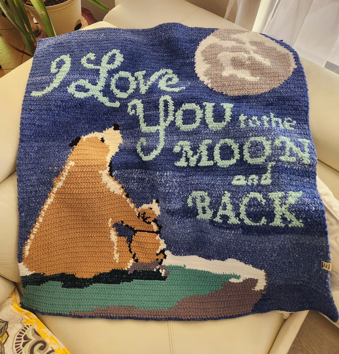 Mama and Baby Bear Graphgan Graph - Etsy