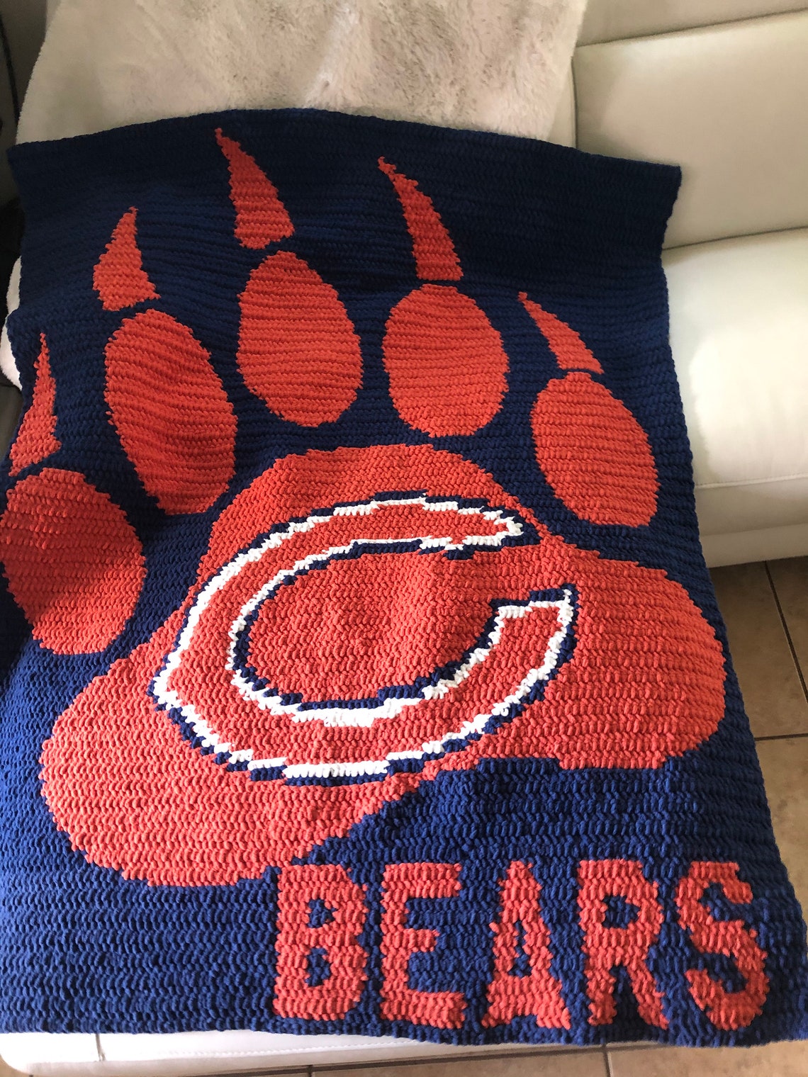 Chicago Bears Graphgan Graph - Etsy