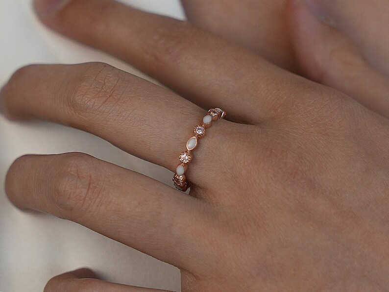 Stackable Breast Milk Ring Breastmilk Jewelry Ring Rose - Etsy