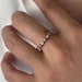 Stackable Breast Milk Ring Breastmilk Jewelry Ring Rose, Yellow Gold or ...