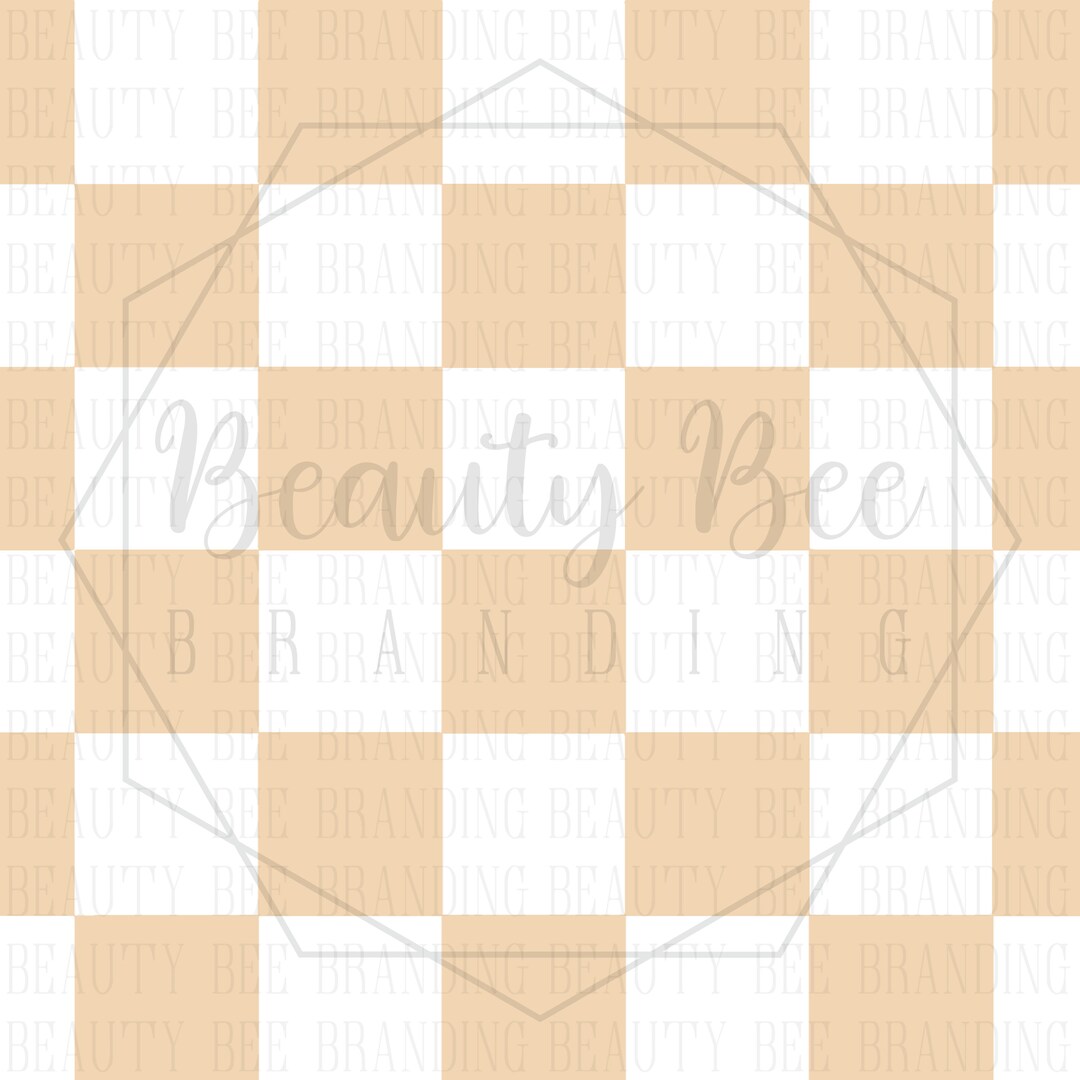 Checkered Neutral Beige Seamless Pattern - Etsy