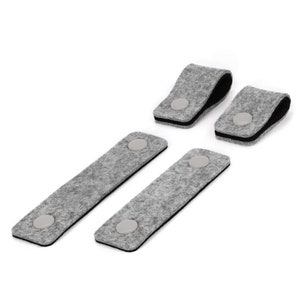 Kabelbinder Filz 4er Set wiederverschließbar, Kollektion FINN, Farbe ...
