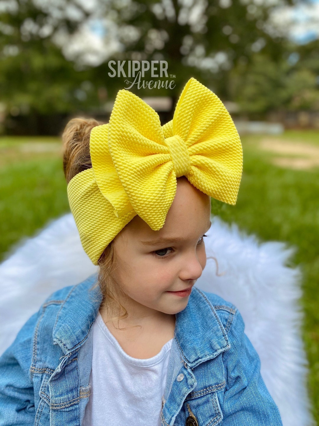 SUNSHINE Signature Stand-up Headwrap Permanently Sewn & Pull-proof Big ...