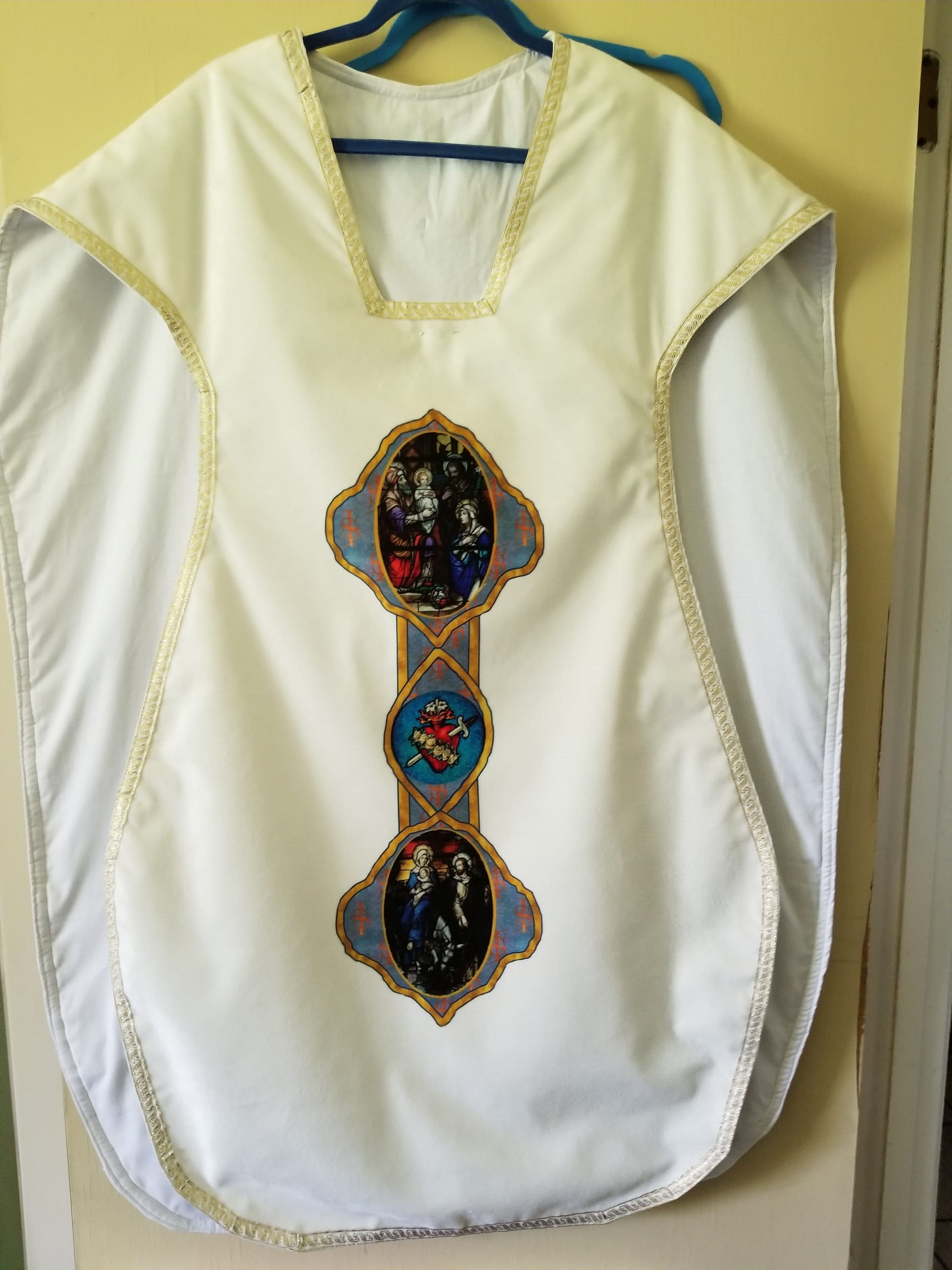 Our Lady of Sorrows Cut and Sew Vestment Fabric - Etsy