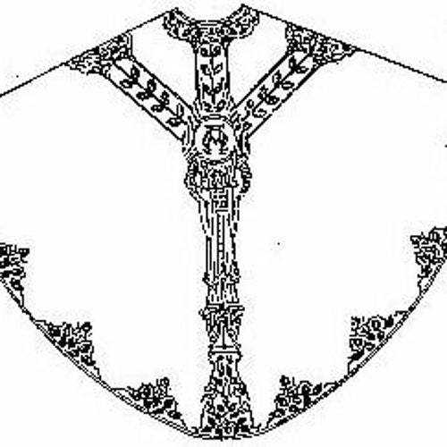 Gothic Chasuble Pattern | Etsy