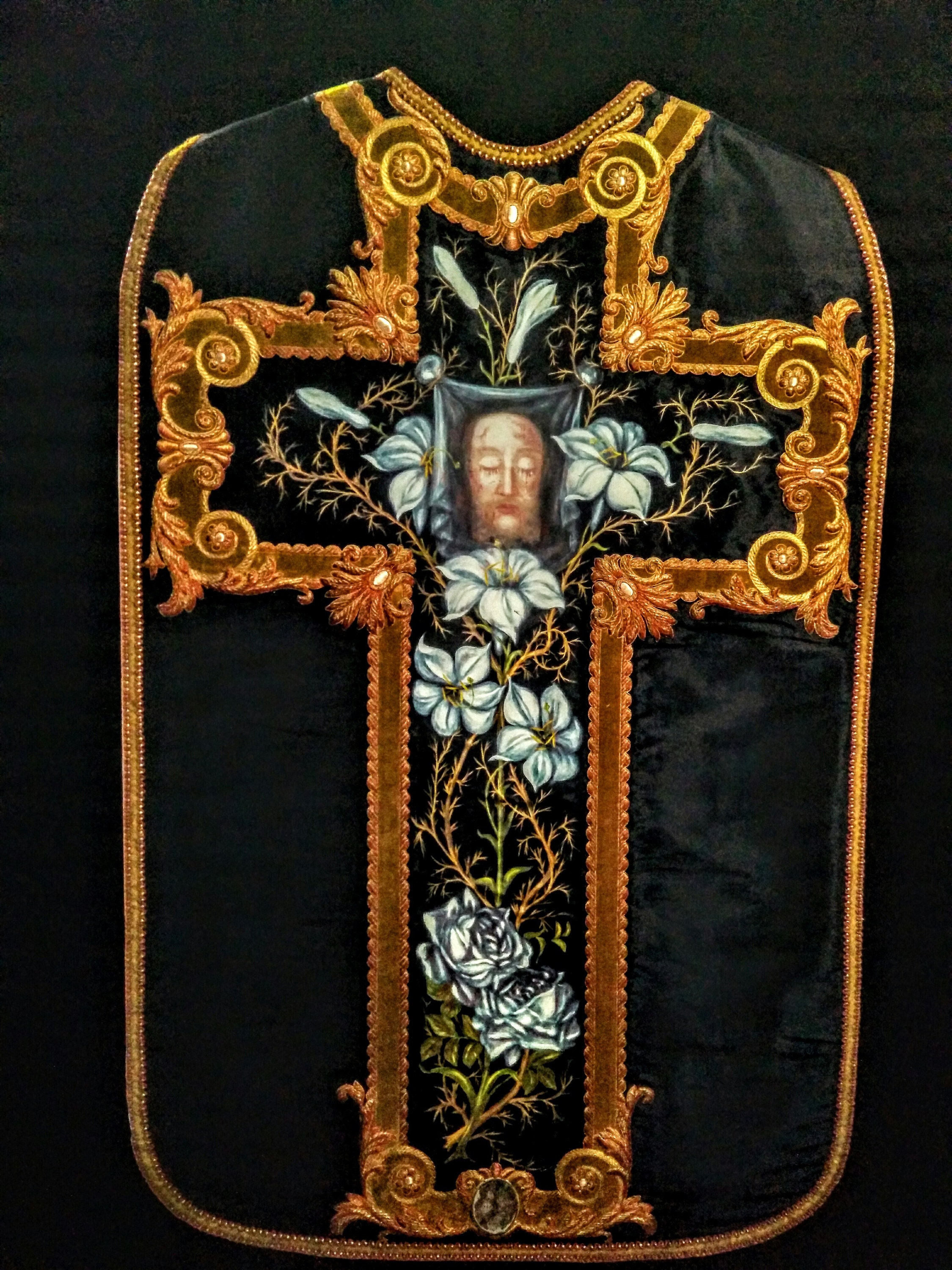 Holy Face Printed Fabric for Latin Vestment - Etsy