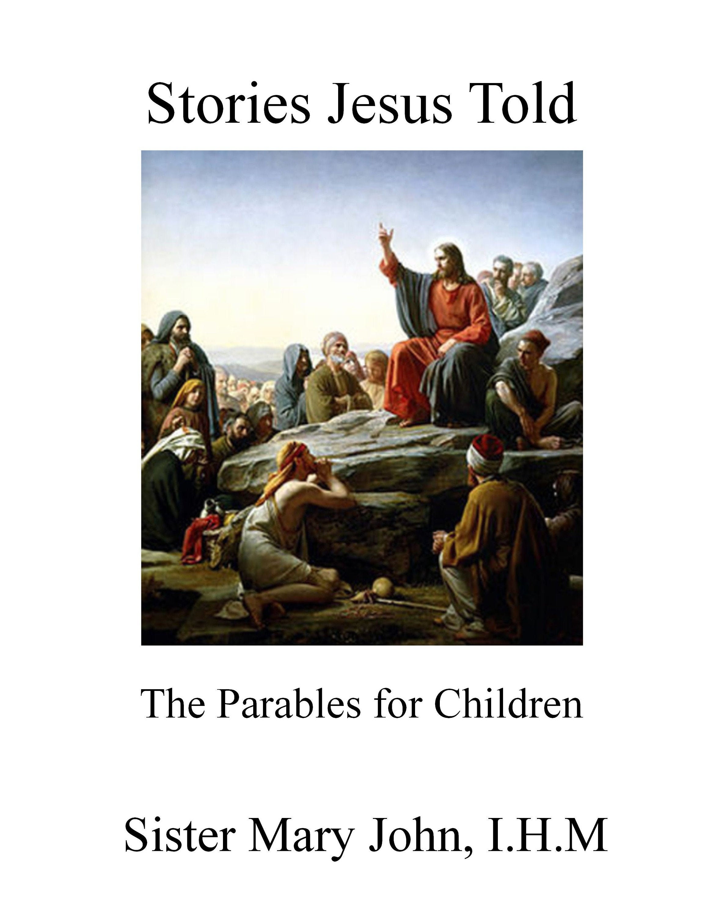 Stories Jesus Told: the Parables for Children - Etsy