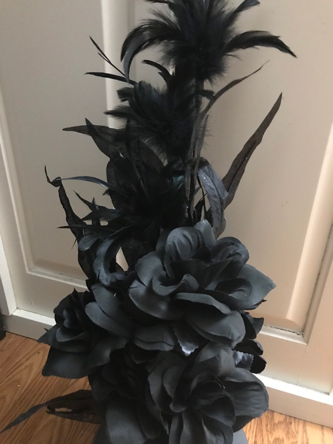 Victorian gothic centerpiece gothic floral home decor gothic | Etsy