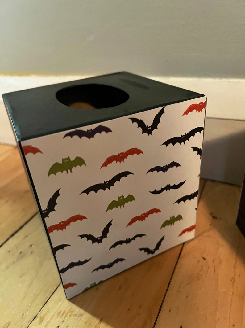 Gothic Bat Tissue Box Cover Sold Separately Black Tissue Box - Etsy