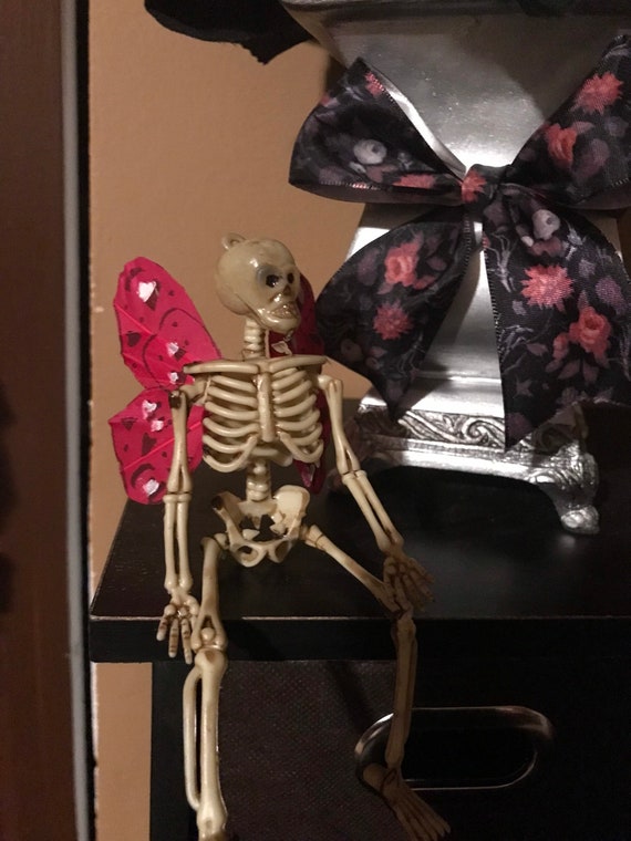 Skeleton Fairies Indoor Garden Decor Winged Skeleton Shelf | Etsy