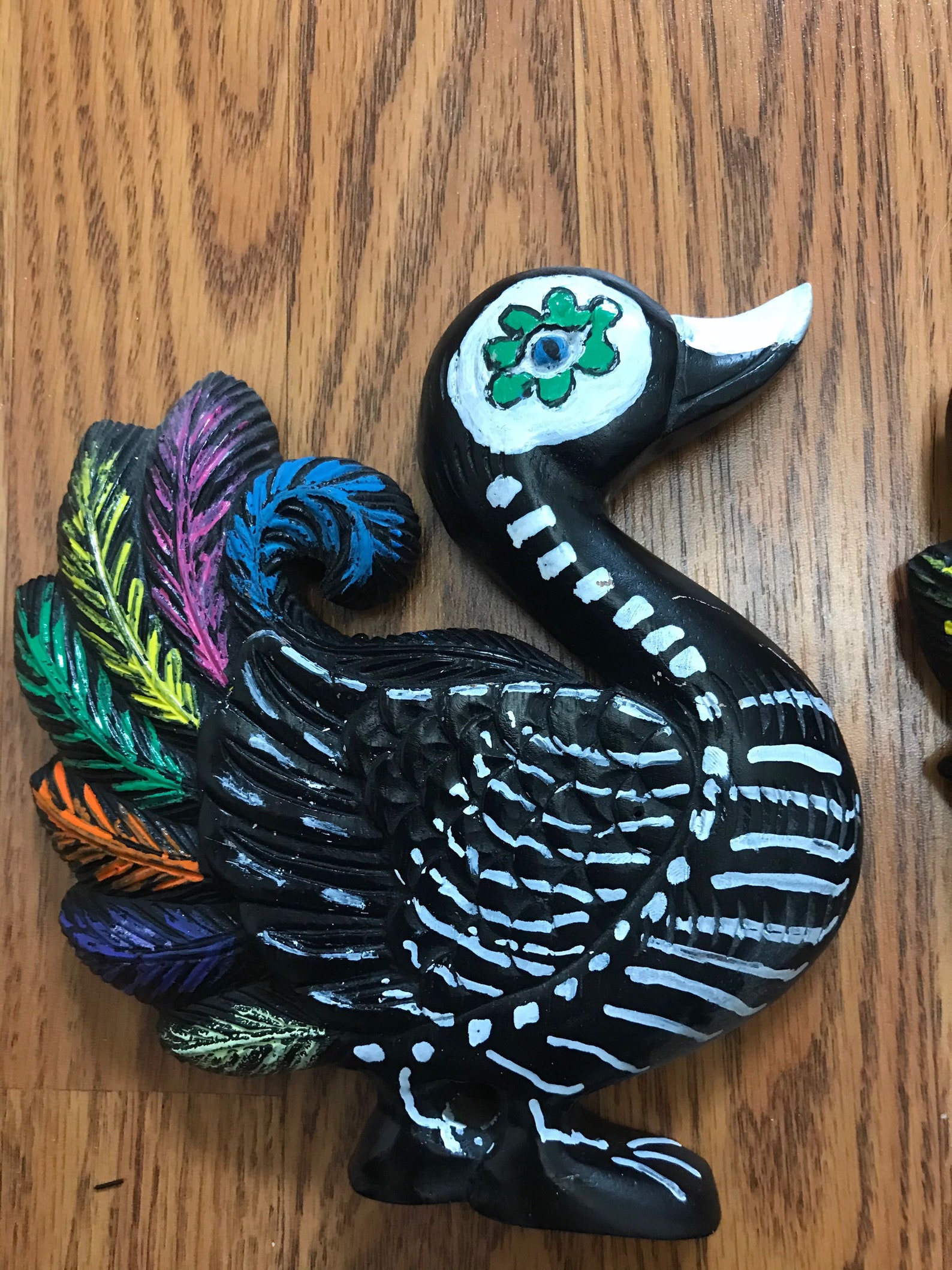 Day of the Dead dead ducks Dias del muerte gothic wall | Etsy