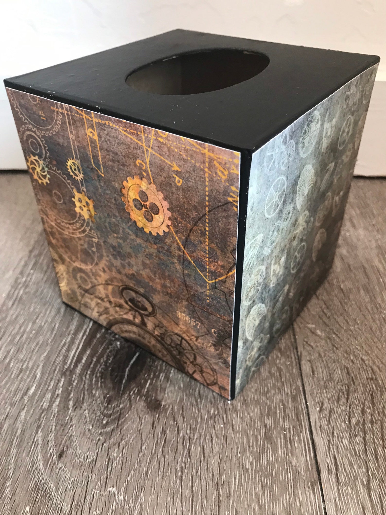 Gothic Tissue Box Cover Sold Separately Skulls Skeleton - Etsy