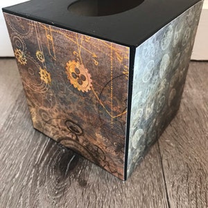 Gothic Tissue Box Cover, Sold Separately, Skulls Skeleton Anatomy ...