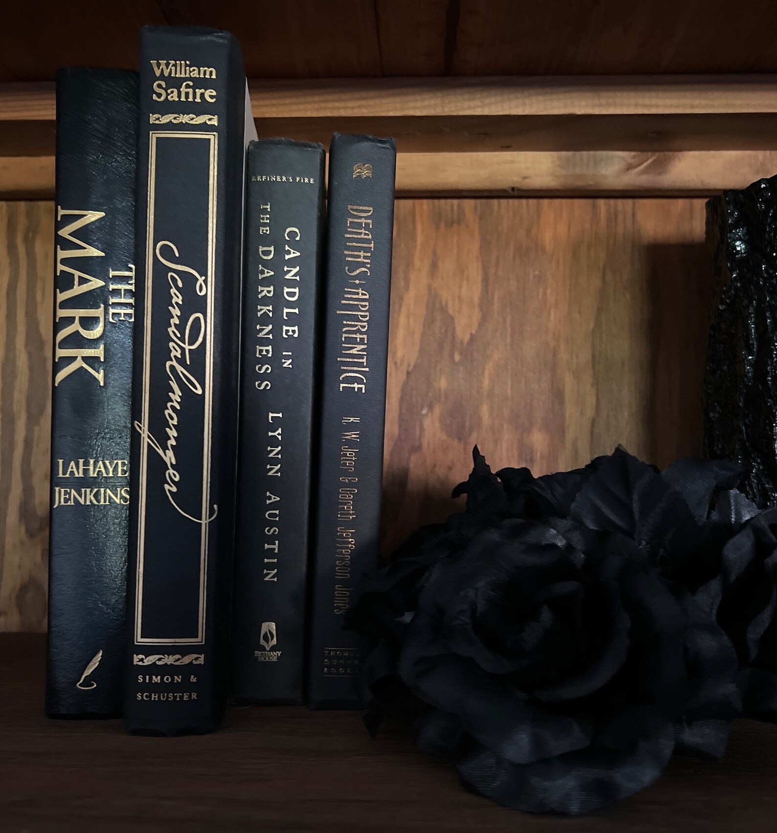 Decorative Black Gold Lettering Book Set: an Instant Library - Etsy