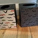 Gothic Bat Tissue Box Cover, Sold Separately, Black Tissue Box Cover ...