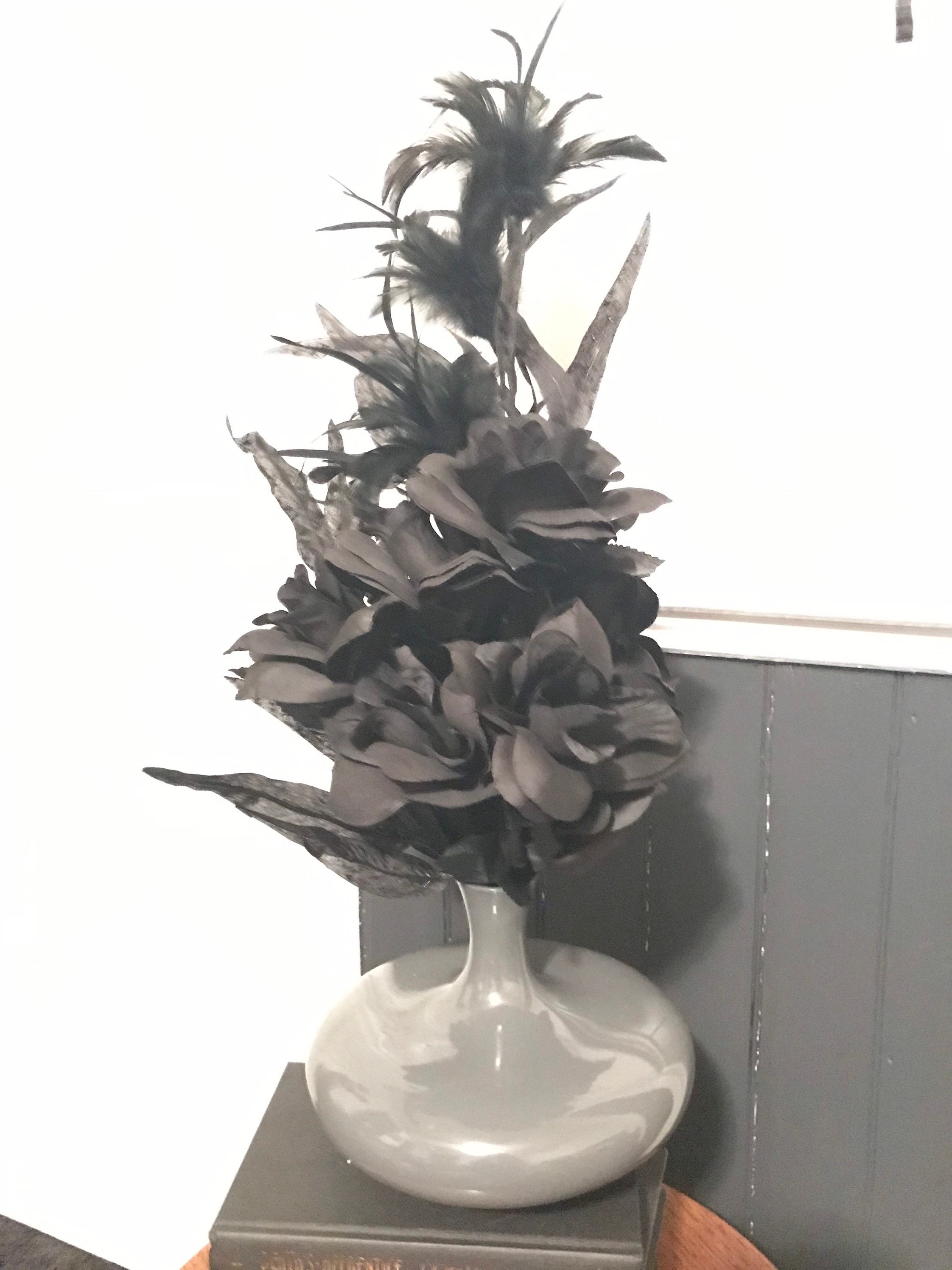 Victorian gothic centerpiece gothic floral home decor gothic | Etsy