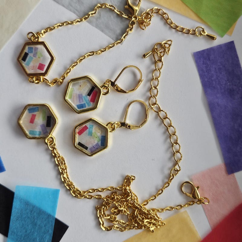 Antique Confetti Beads - Etsy