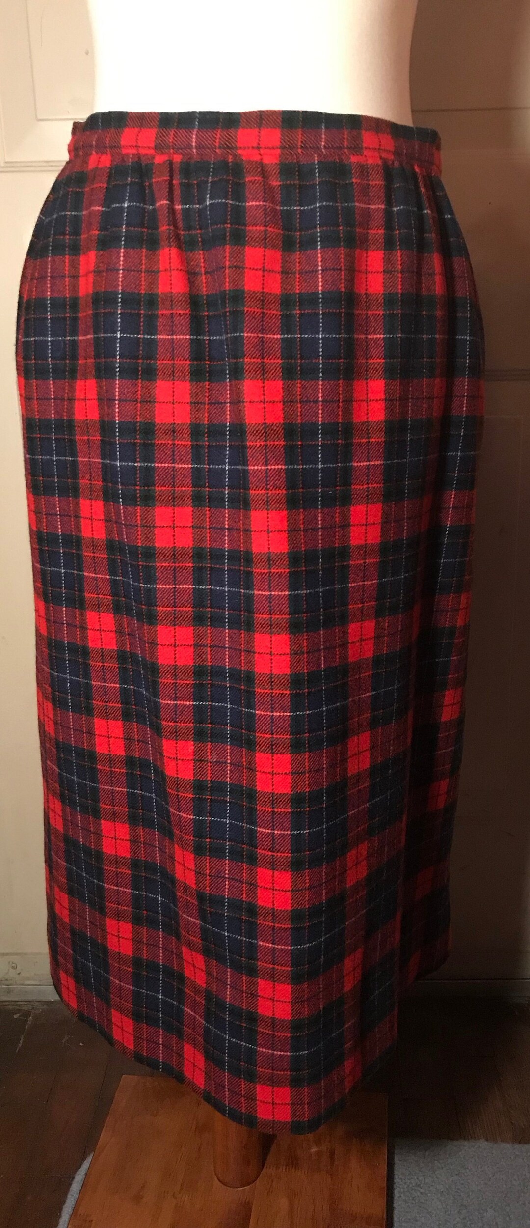 Authentic Manson Tartan Plaid Pendleton Late 1970s/early 1980s Vintage ...