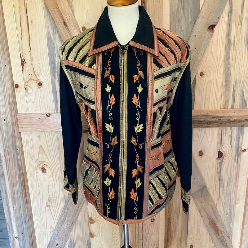 Multi Colored Sequin Jacket - Etsy