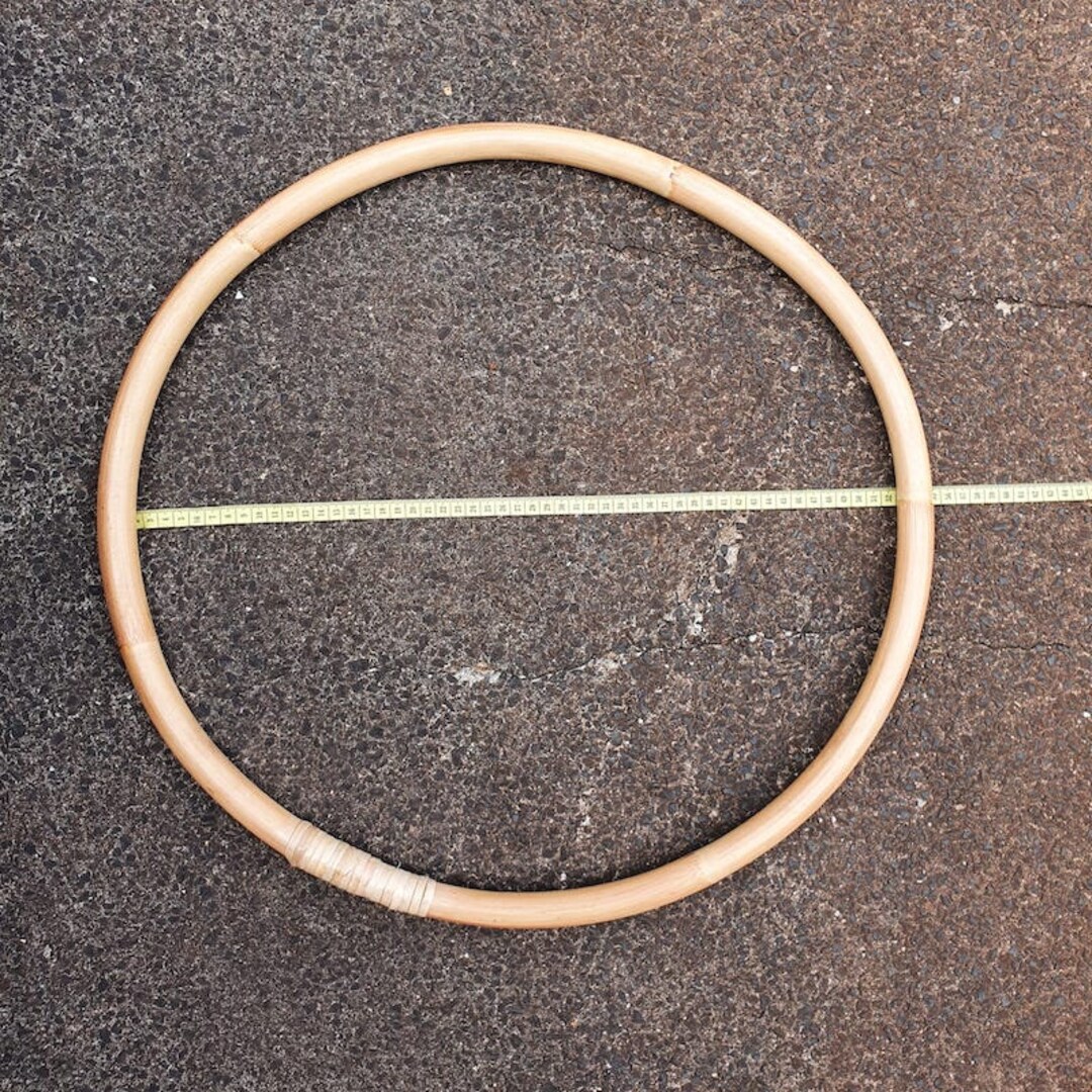 53cm Rattan Hoop - Natural & Handmade - Etsy