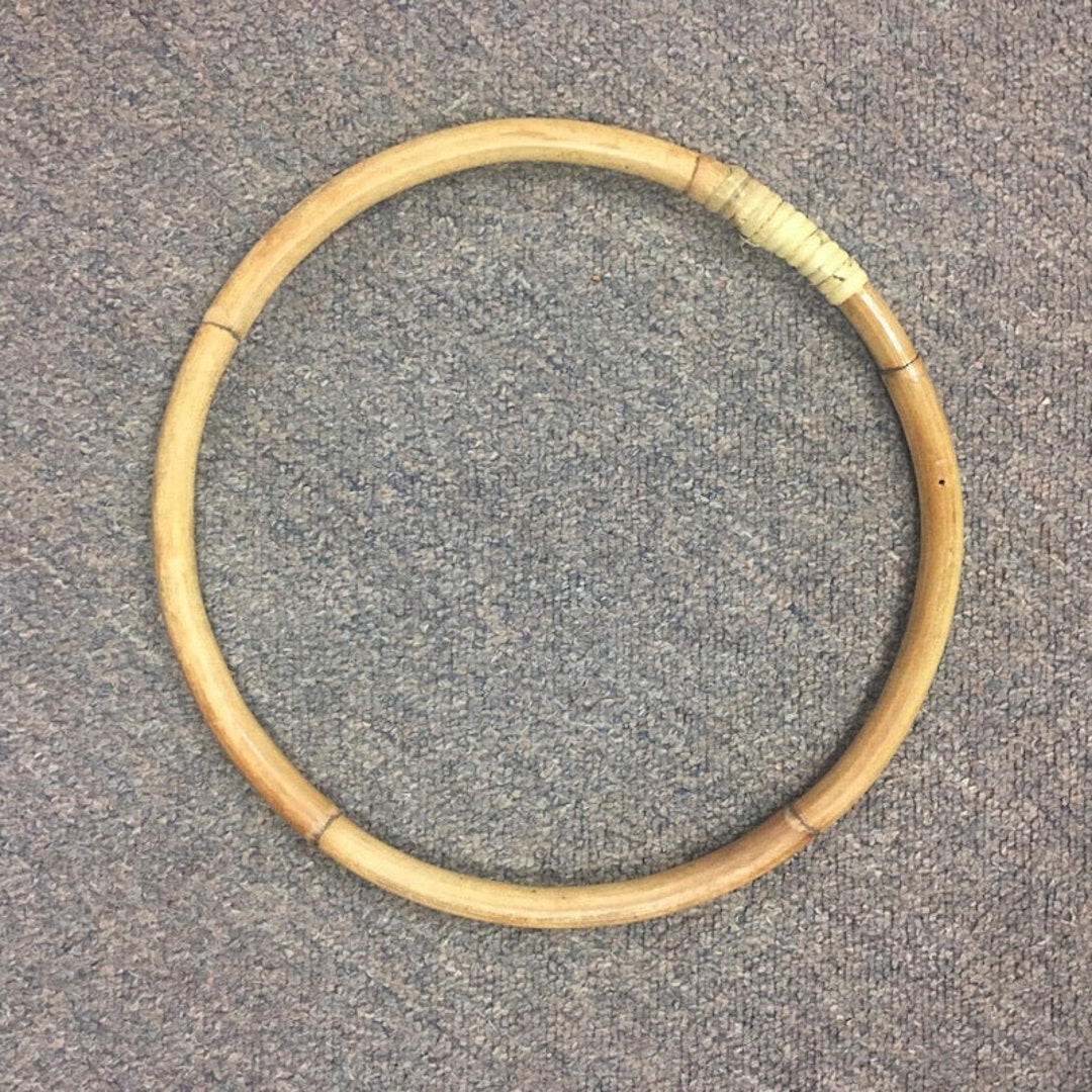 22cm Thin Rattan Hoop - Natural & Handmade - Etsy