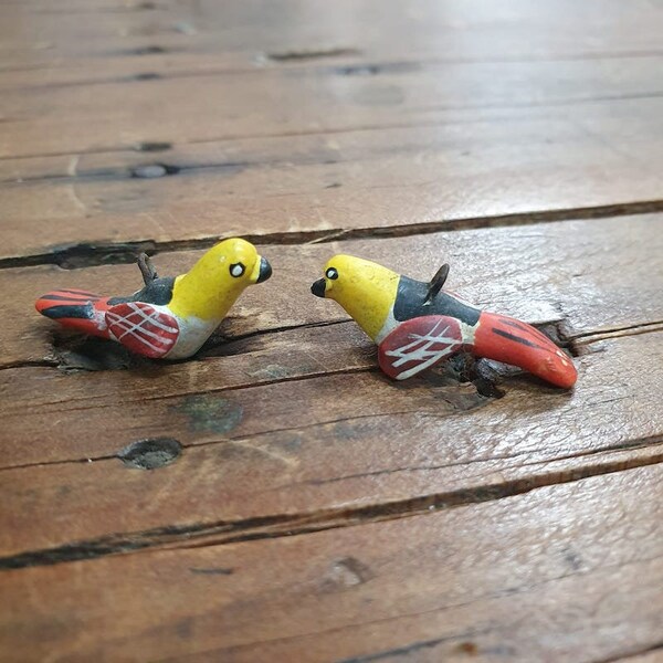 Clay Bird - Etsy