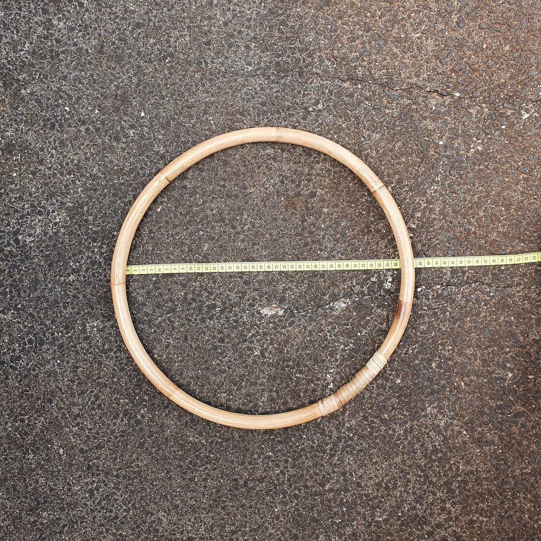 Rattan Natural Hand Made Hoops 35-37cm - Etsy