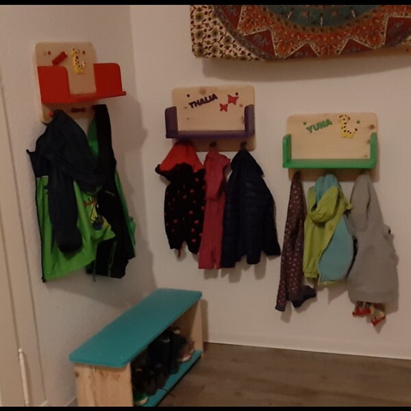 Kindergarderobe - Etsy.de