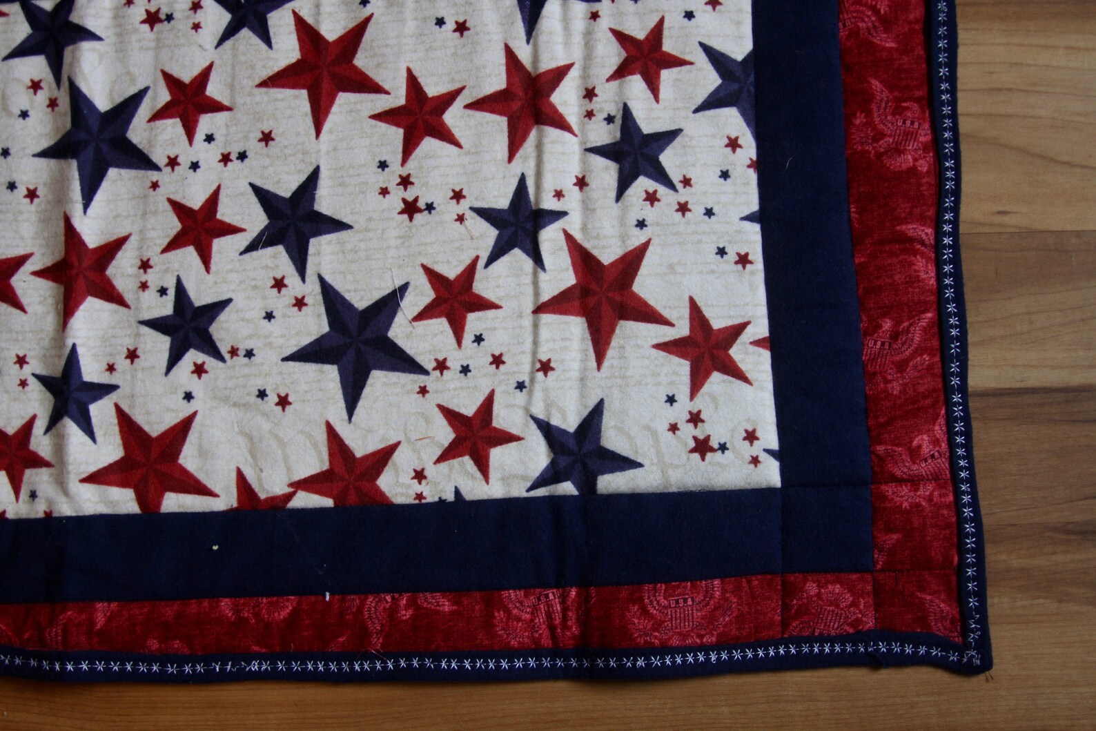 Patriotic Table Runner - Etsy