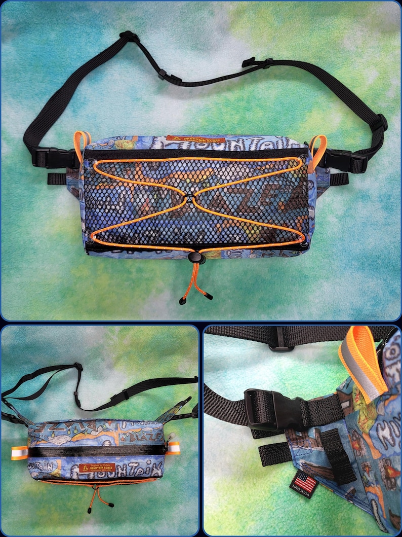 2.0 Liter Dyneema Ultralight Hip Pack: Tink Version, Removable Belt ...
