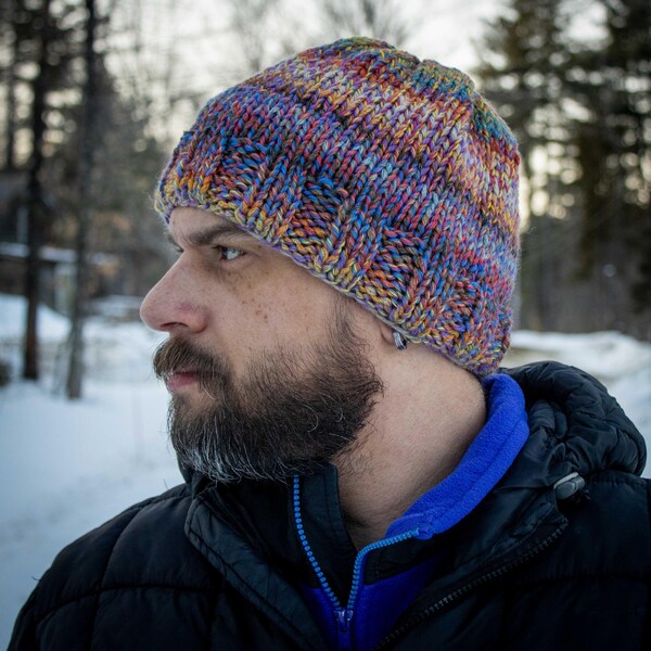 Hand Knit Hat - Etsy