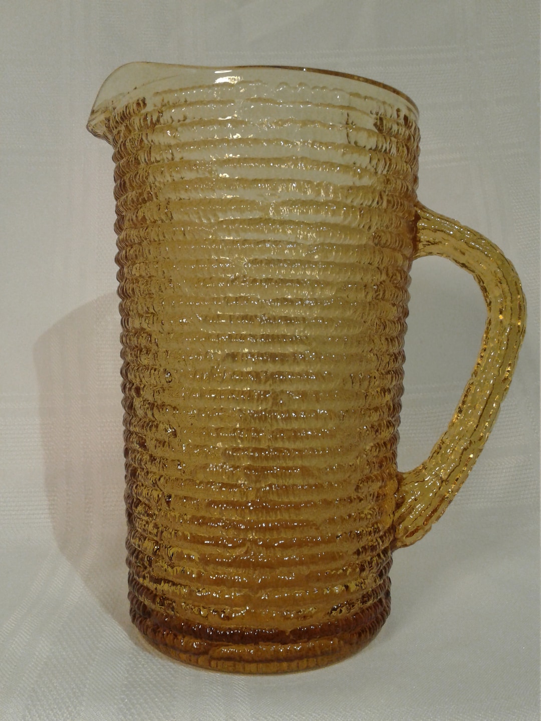 Soreno Glass Small Pitcher, Anchor Hocking Pitcher, Juice Pitcher, Milk ...