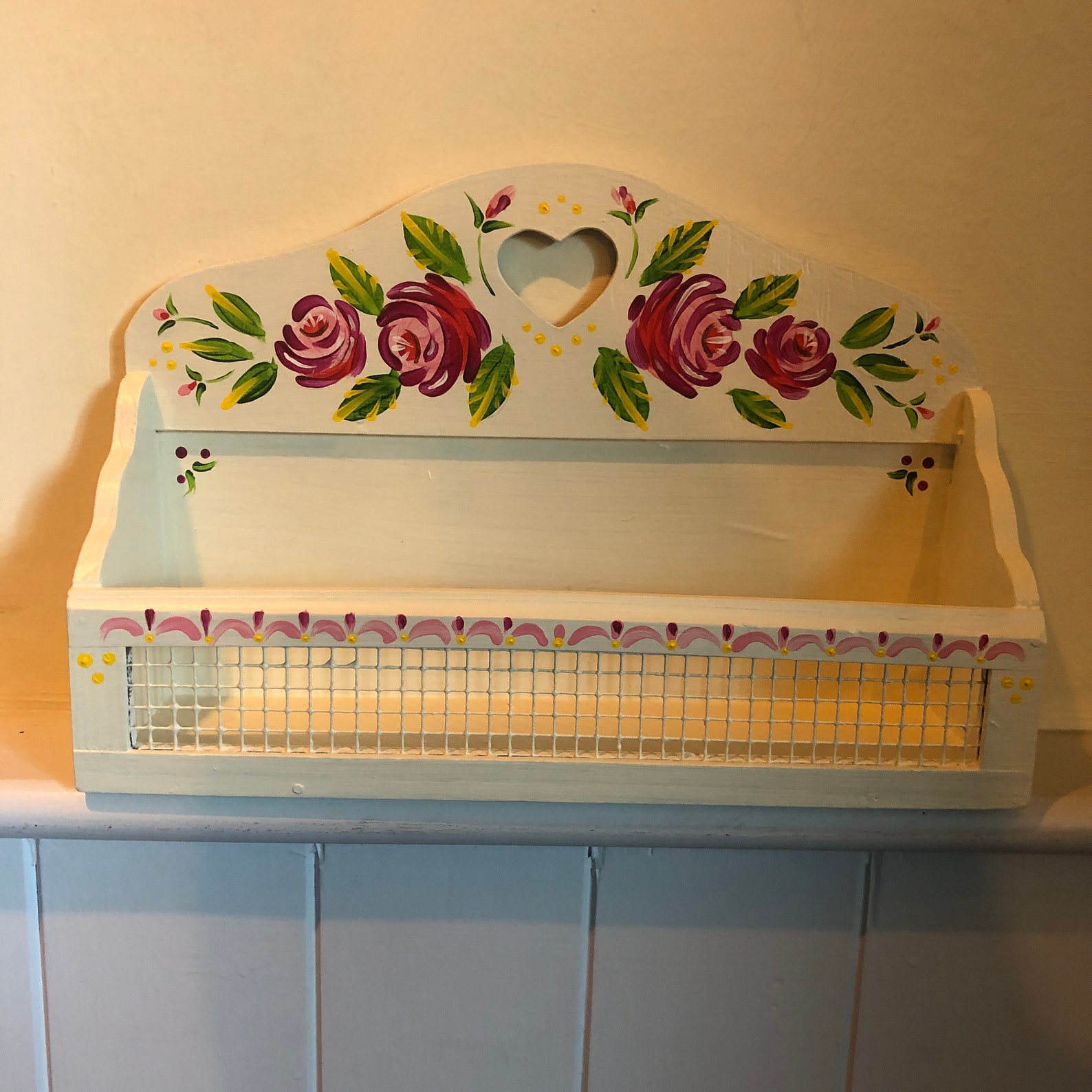 Vintage Style Letter/spice/office Tidy Rack - Etsy