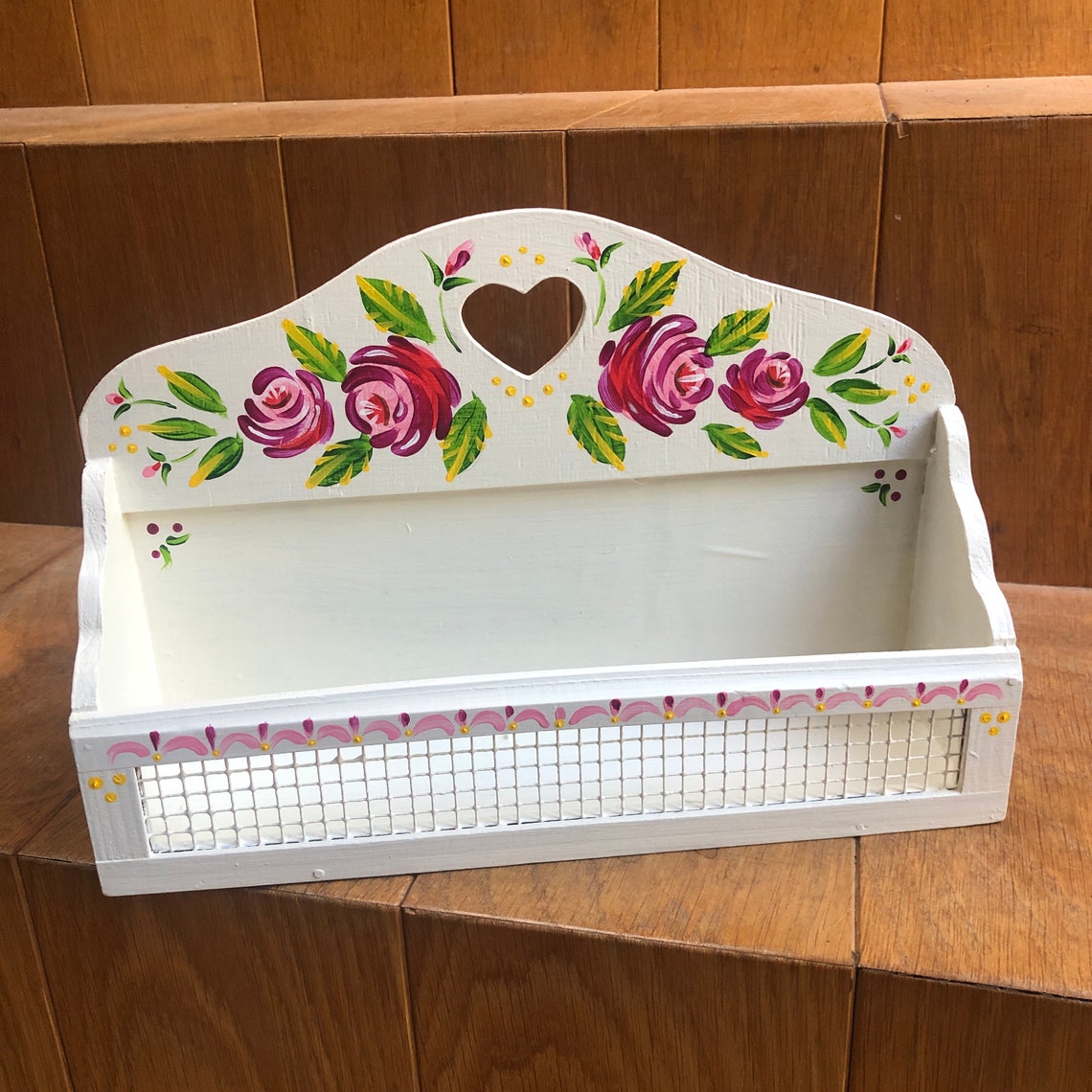 Vintage Style Letter/spice/office Tidy Rack - Etsy