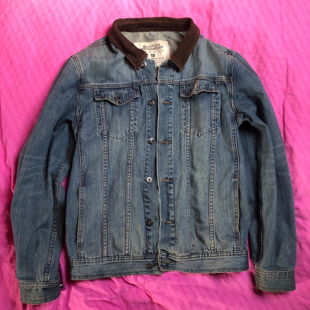 Vintage Burton Denim Jacket - Etsy Australia